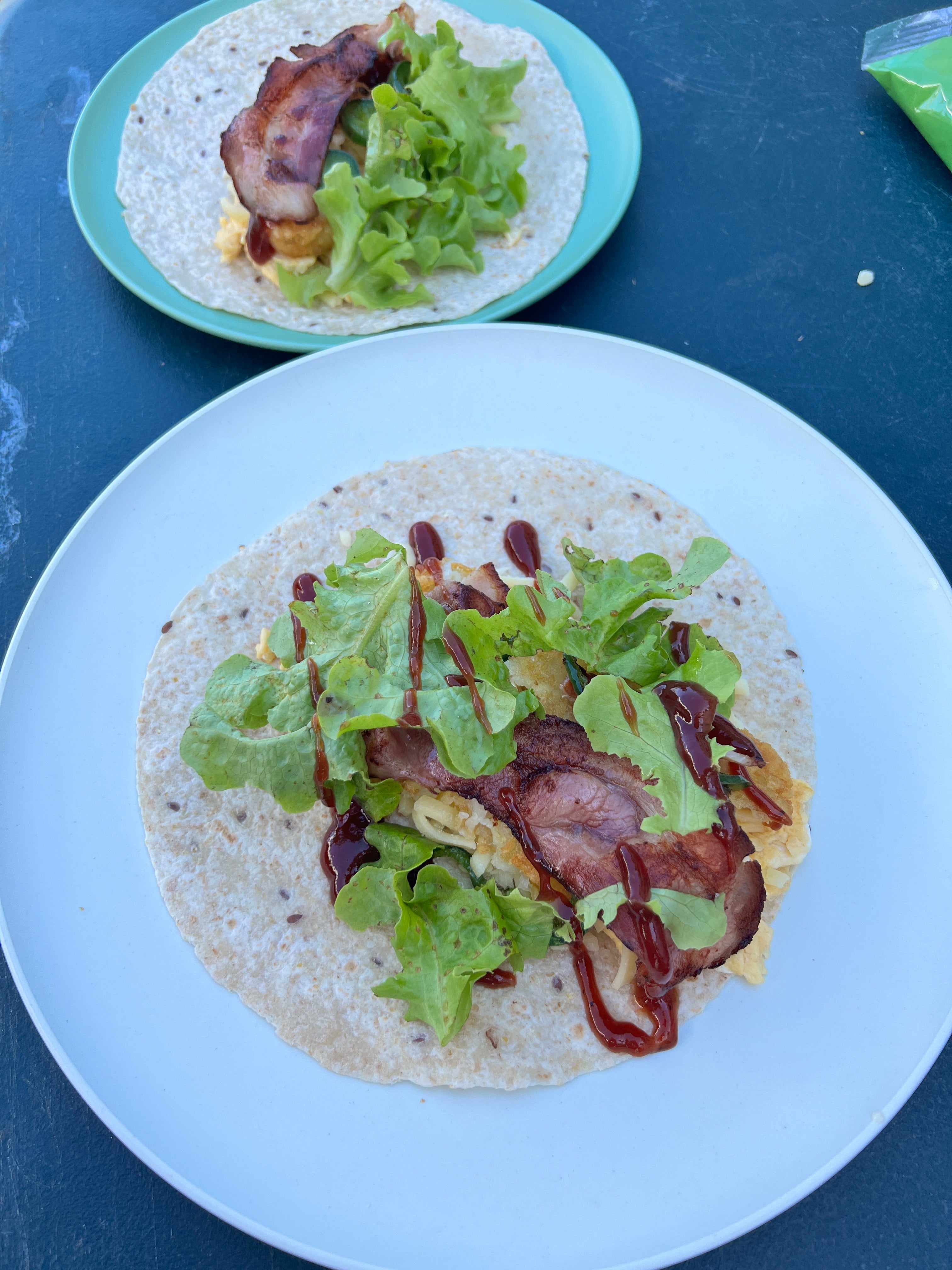 The Best Camping Breakfast Wrap – Daisy Graze