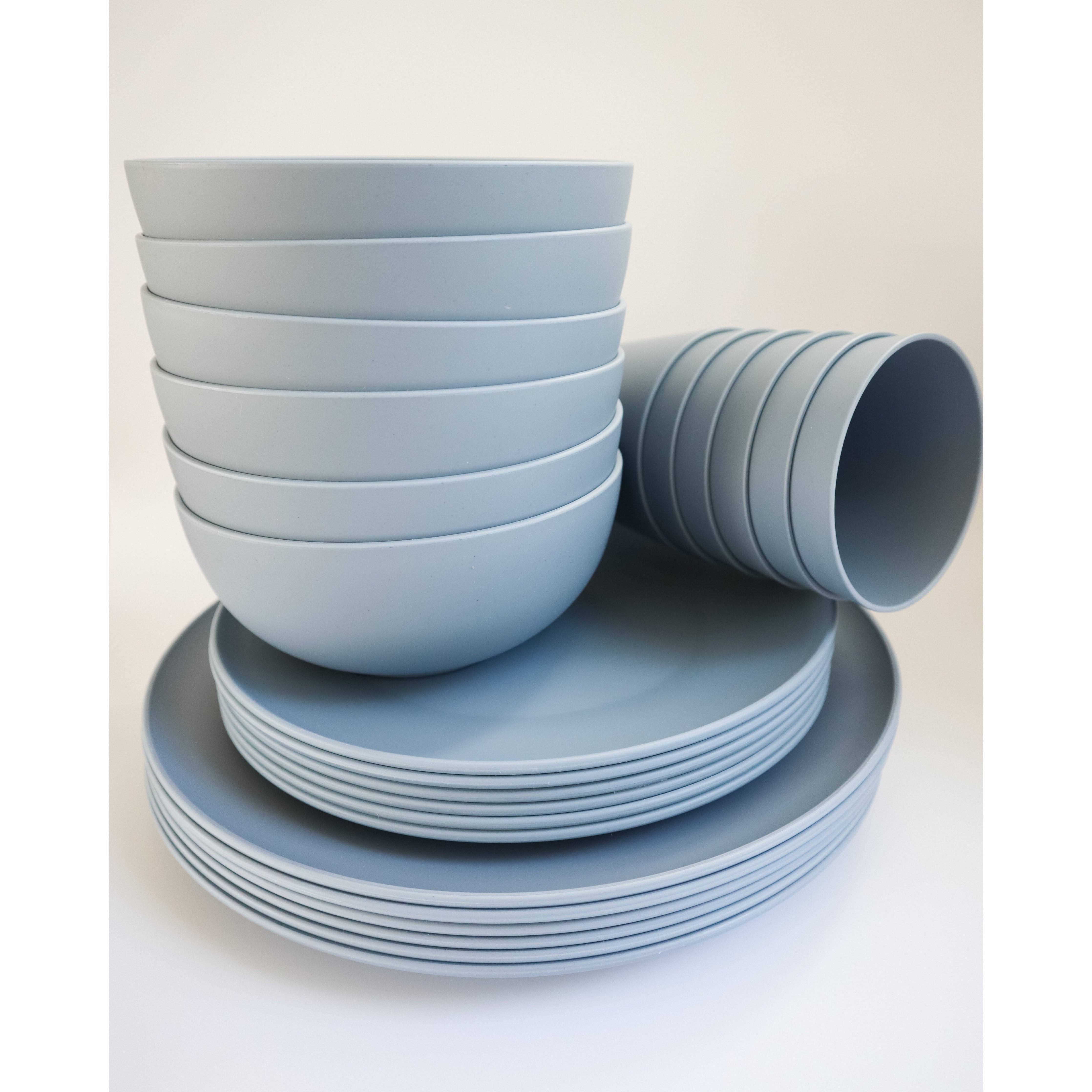 6 Person Caravan Camping Boating Earth-friendly Dinnerware – Daisy Graze